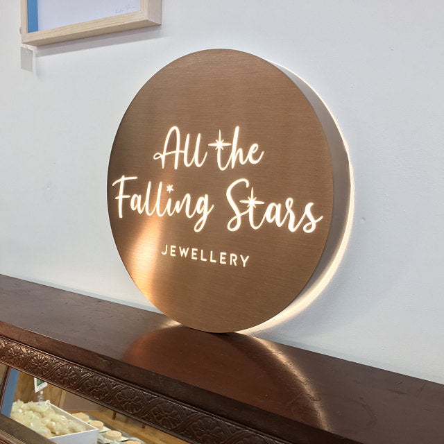Metal Hollow-out Backlit Light Box – NeonSignKingdom