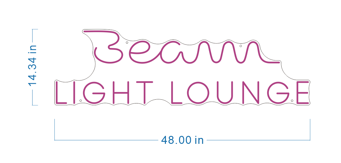 Custom Lighted Up Sign – NeonSignKingdom