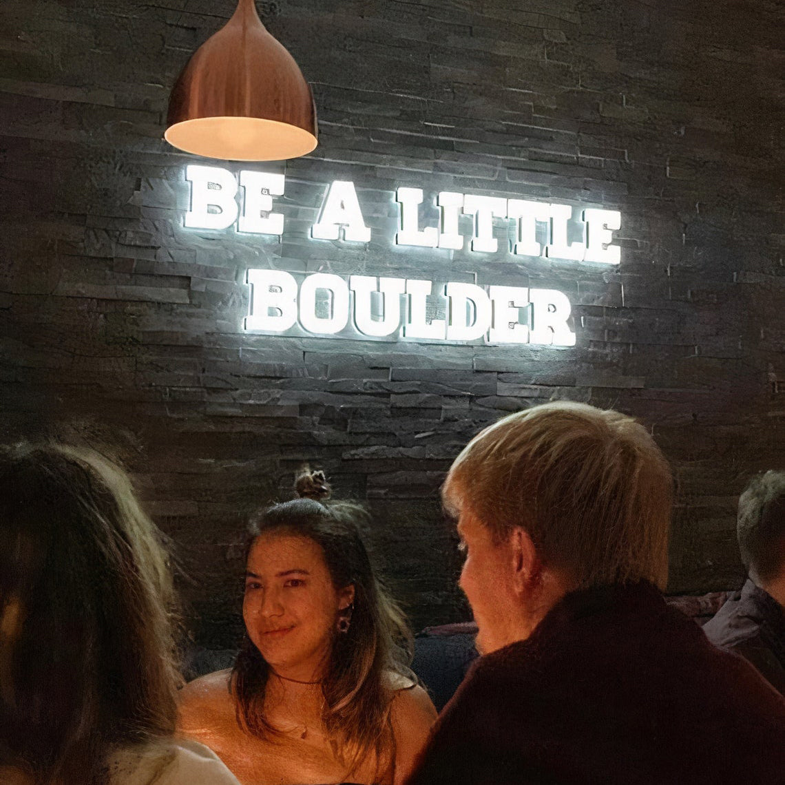 Illuminated LED Acrylic 3D Channel Letters Custom Store Logo Sign Wall ...