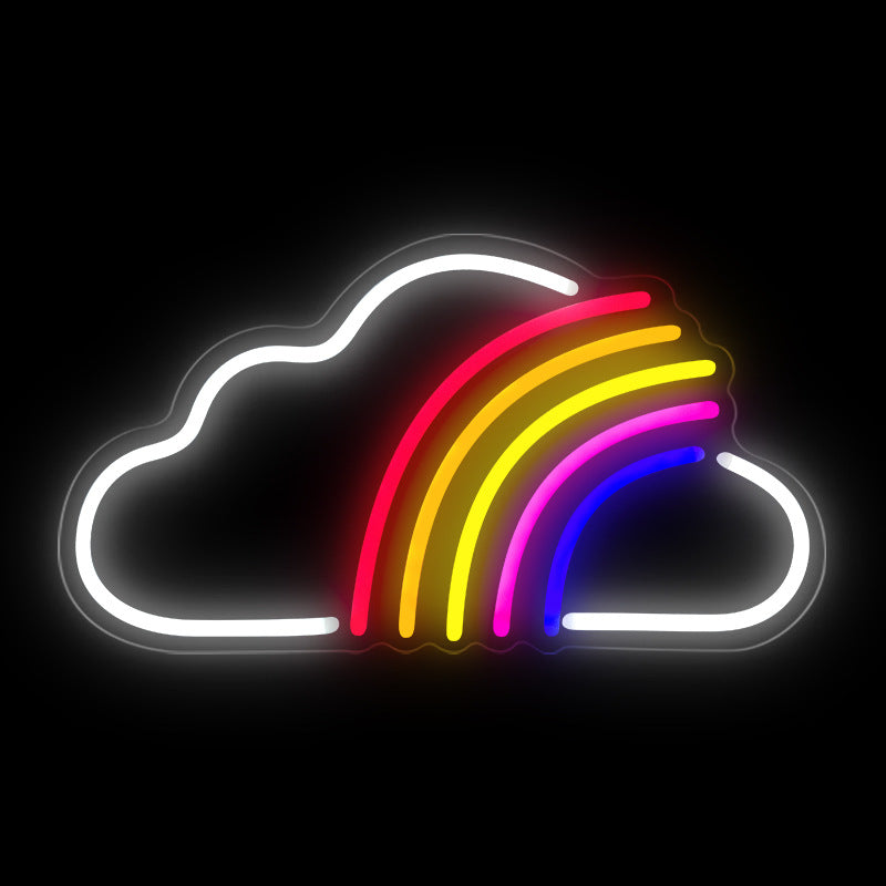 Rainbow Cloud Neon Signs – NeonSignKingdom