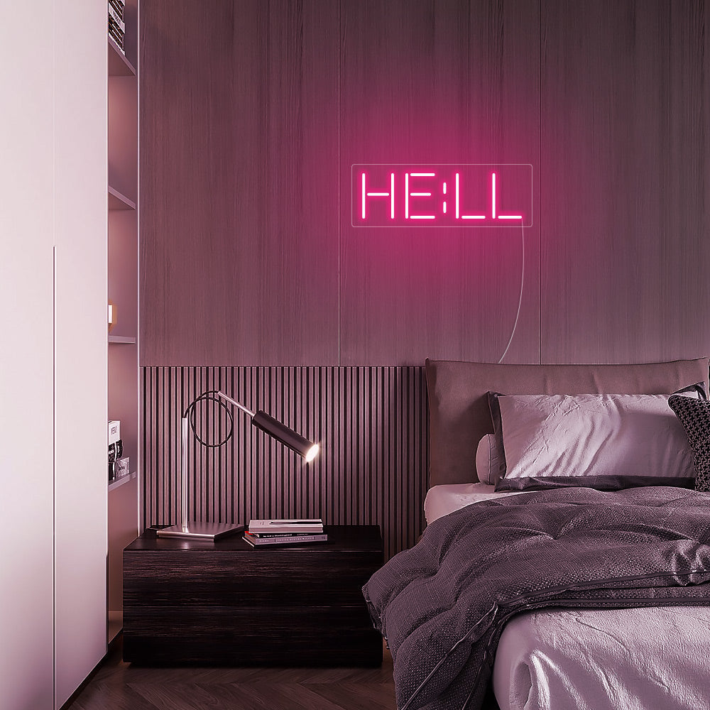 Mini HELL LED Neon Signs – NeonSignKingdom