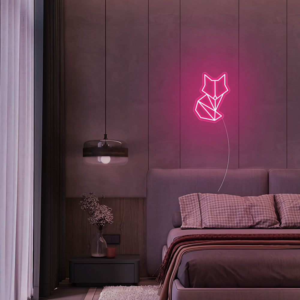 Mini Artistic Fox LED Neon Signs – NeonSignKingdom